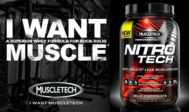 Muscletech Nitro-Tech | Protein Powder | Mr Supplement Australia